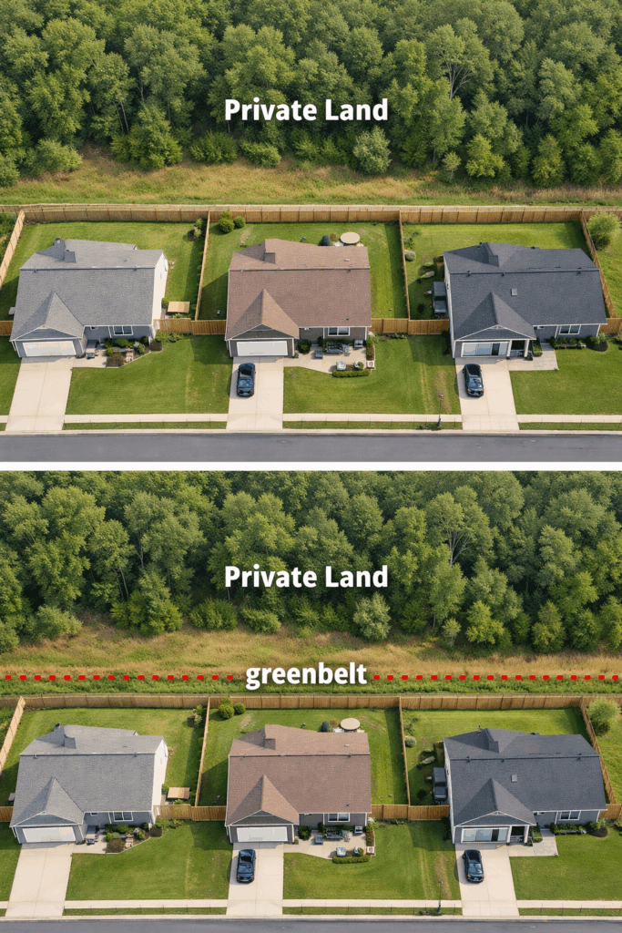 What Is A Greenbelt Lot? | David Dumont