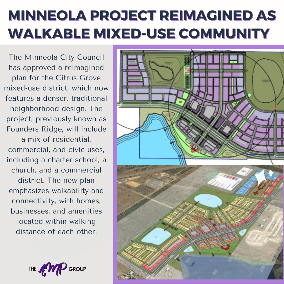 Minneola project reimagined as walkable mixed-use community | Ashley Pun