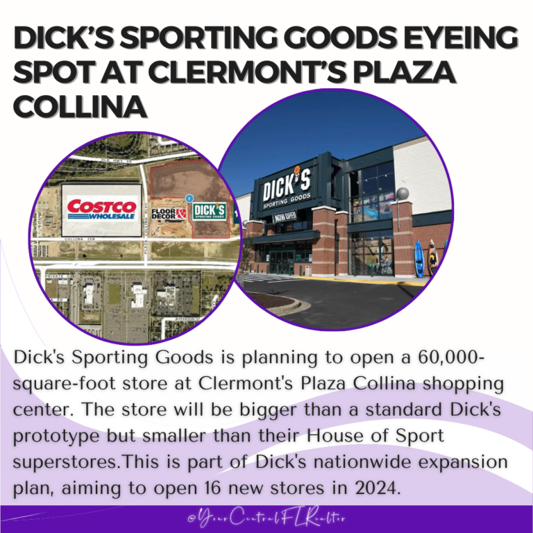 Dick's Sporting Goods Targets Clermont's Plaza Collina for New Store ...
